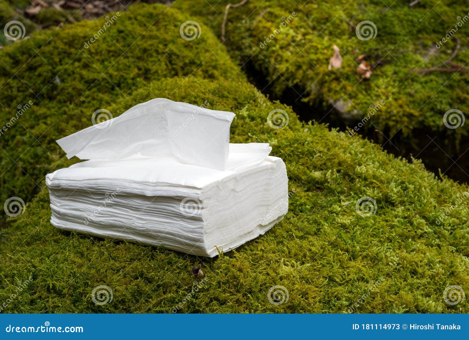 Stacked white tissues stock image. Image of essential - 181114973
