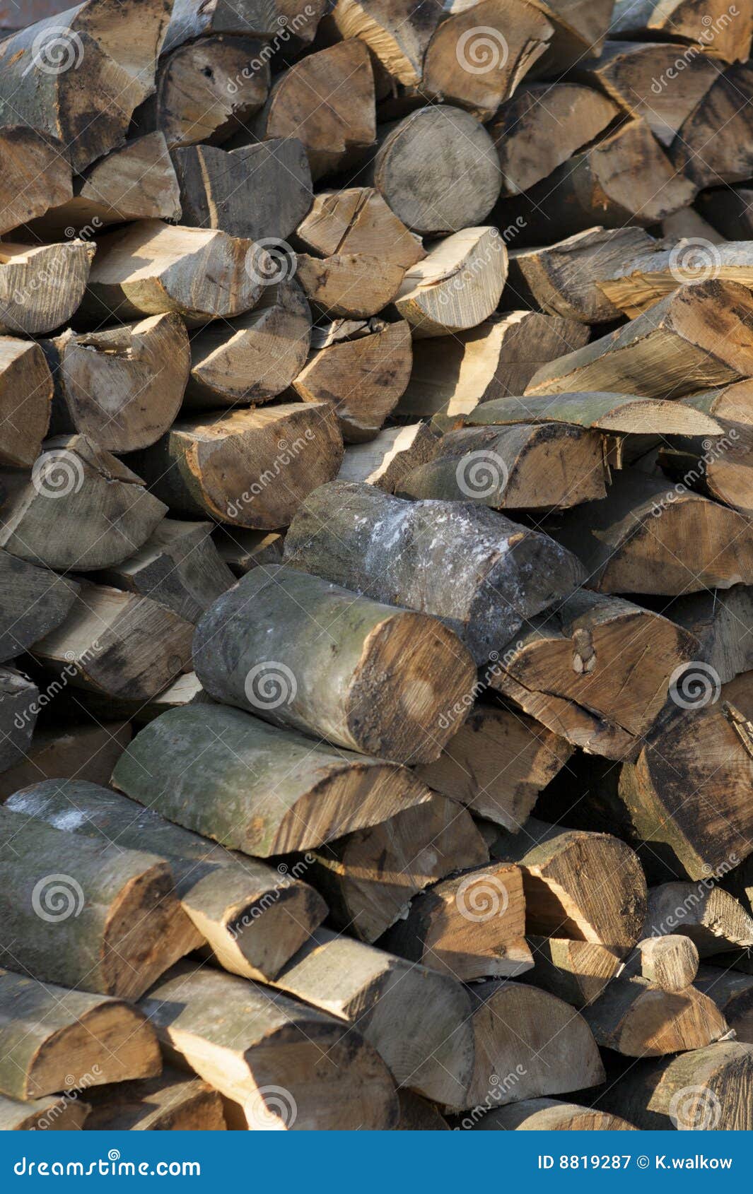 Stacked wood stock image. Image of round, burn, dried - 8819287