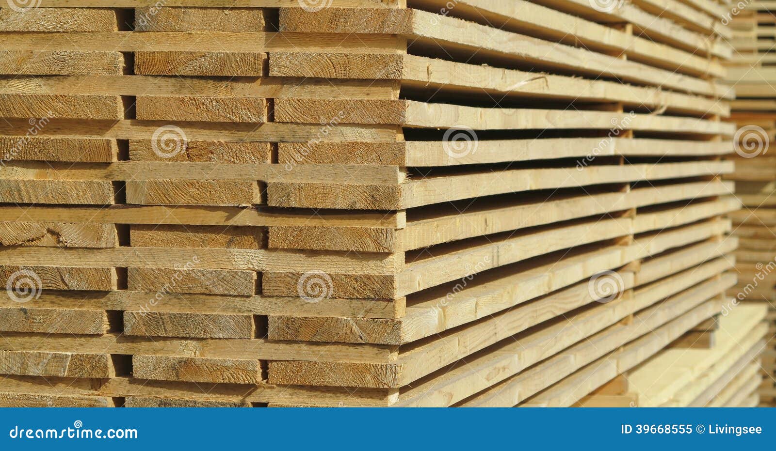 Stacked wood boards stock image. Image of grain, precipitation - 39668555