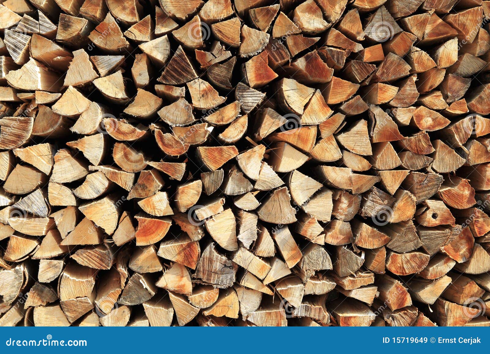 Stacked Wood logs stock image. Image of natural, timber - 15719649