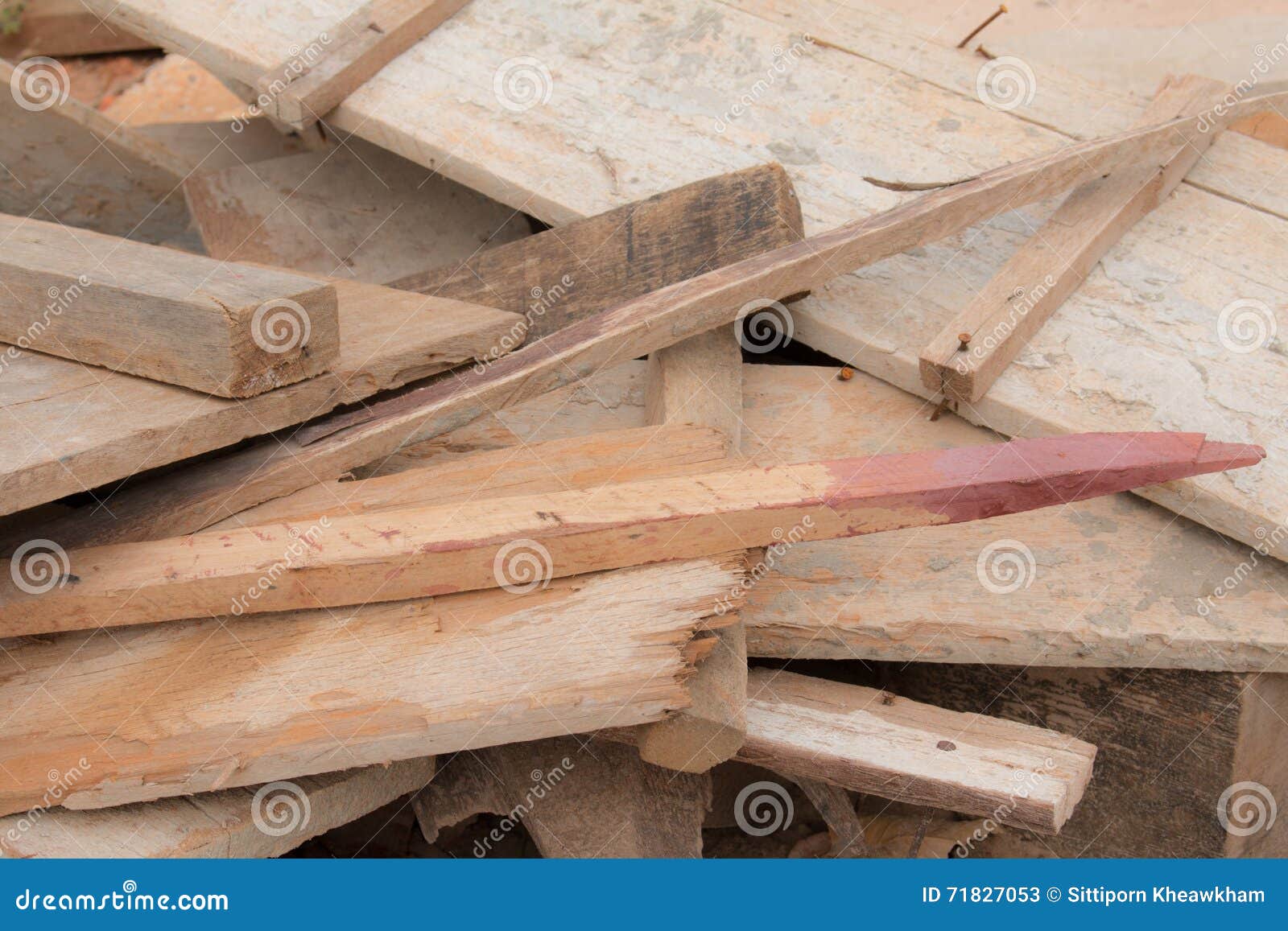 Stacked Wood Pine Timber for Construction Buildings Stock Image - Image ...