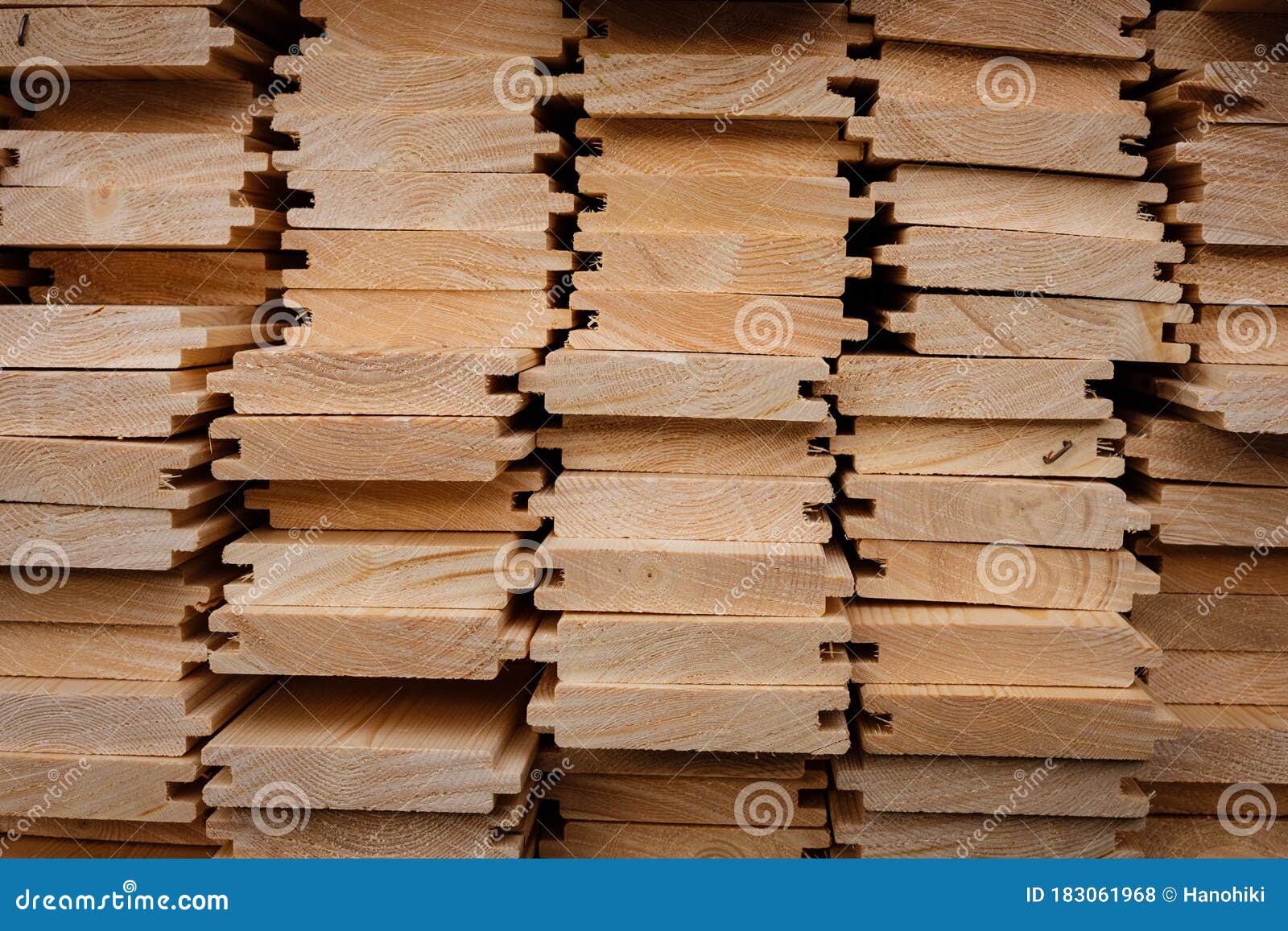 Stacked Wood Planks for Parquet Floor Stock Photo - Image of floor ...