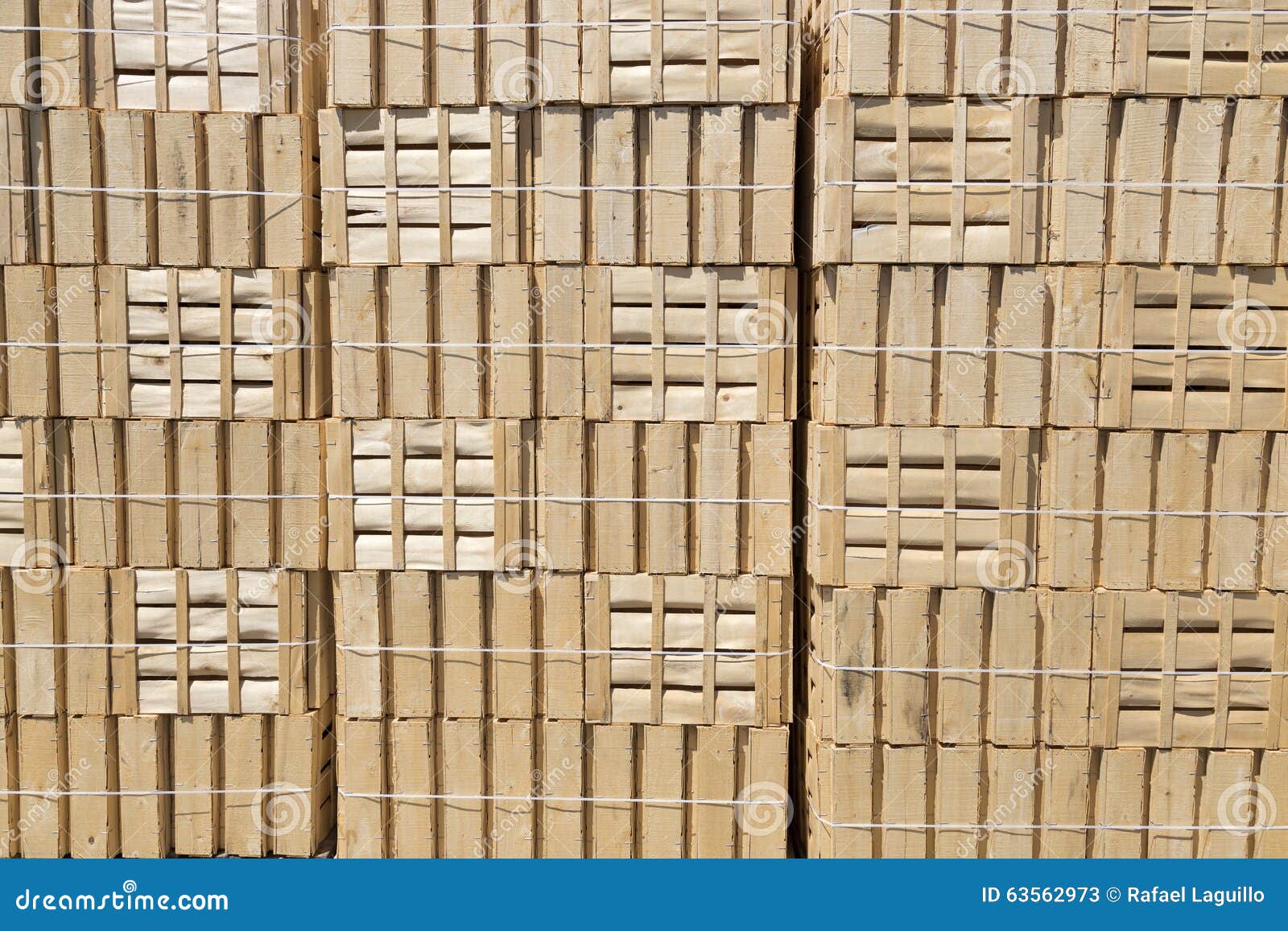 Stacked wooden crates stock image. Image of texture, empty - 63562973