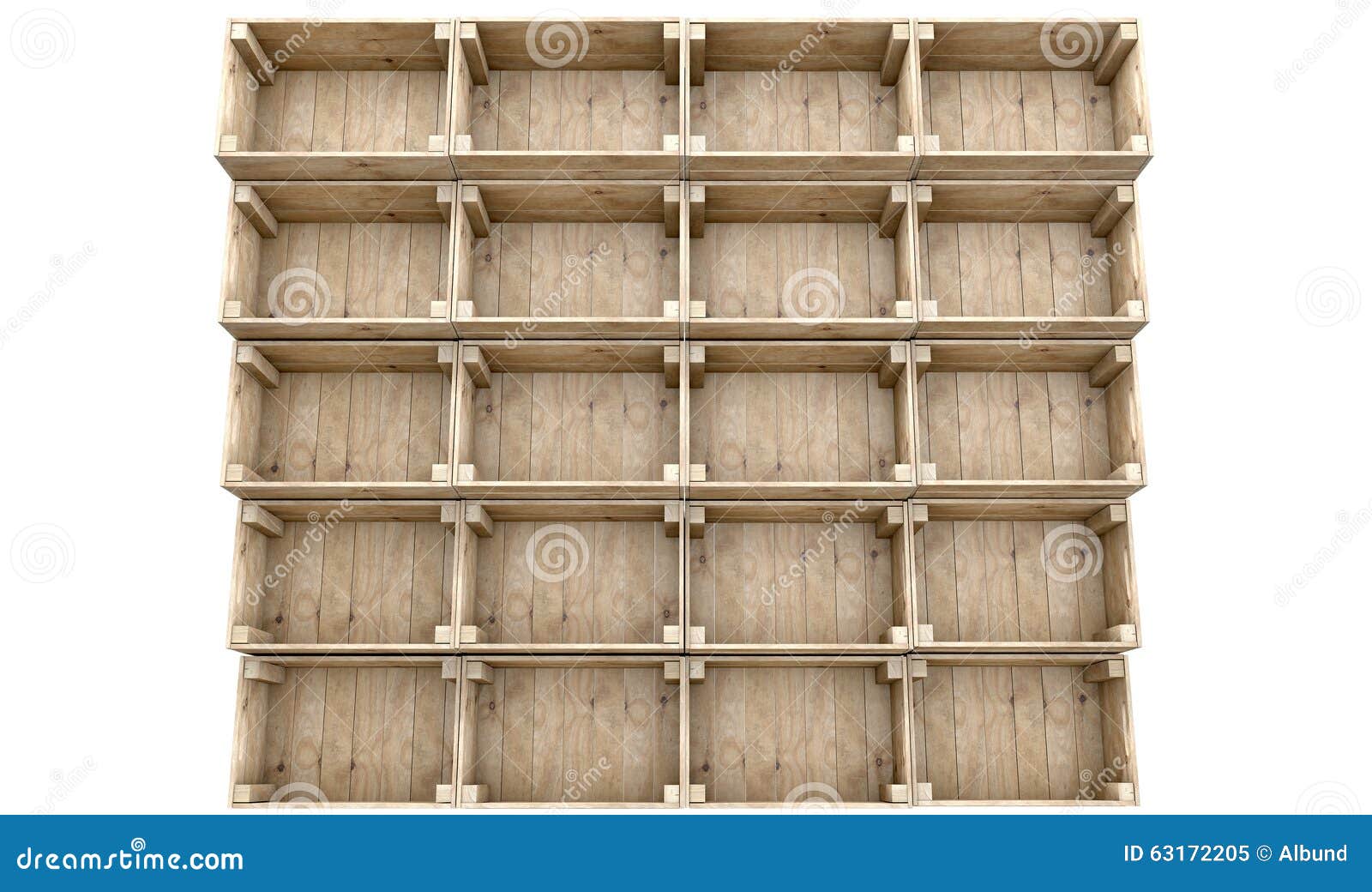 Stacked Wooden Crates stock image. Image of storage, pallet - 63172205