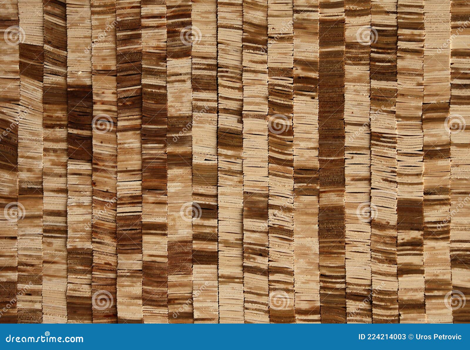 Stacked wooden panels stock image. Image of boards, warehouse - 224214003