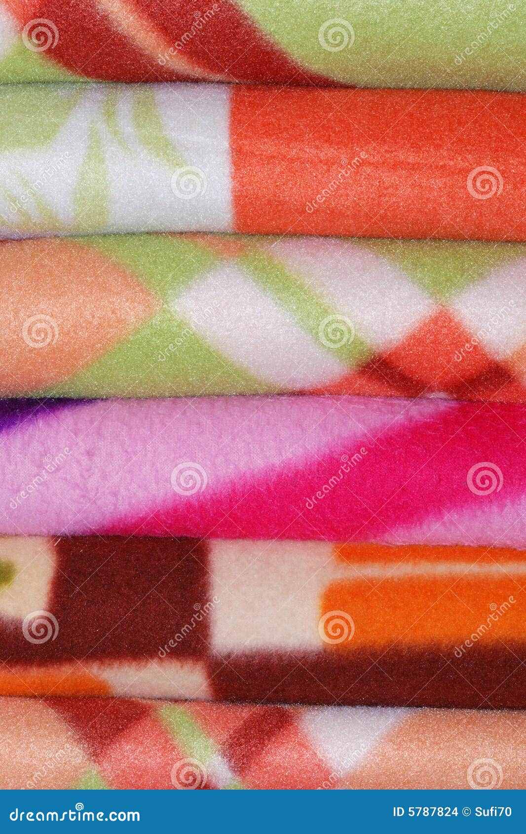 Stacked wool blankets stock photo. Image of textile, woolly - 5787824