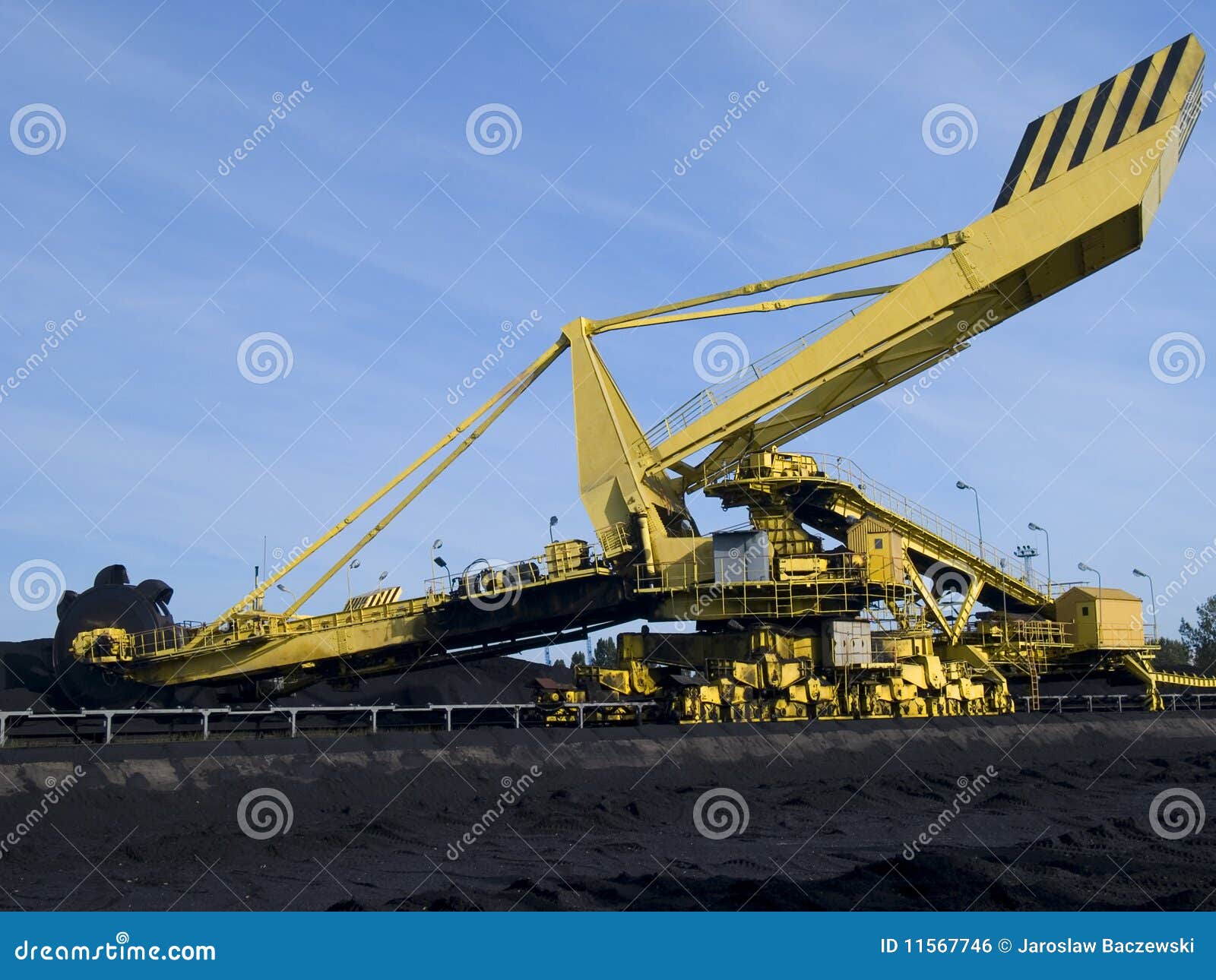 Stacker reclaimer stock photo. Image of load, stacker - 11567746