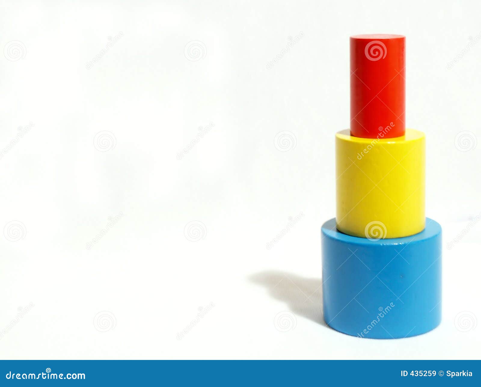 Stacking blocks stock image. Image of childhood, baby, wooden - 435259