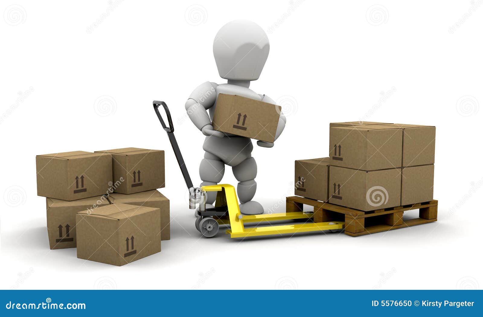 Man Stacking Boxes Stock Photo | CartoonDealer.com #1380126