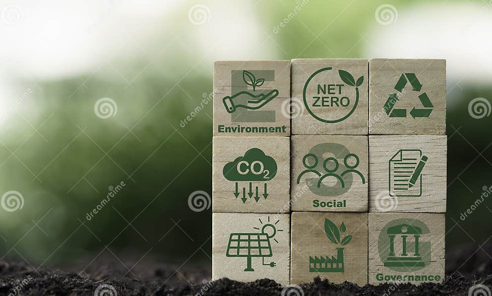 Stacking CO2 Reducing ,Recycle ,Green Factory Icon for Decrease CO2 ...