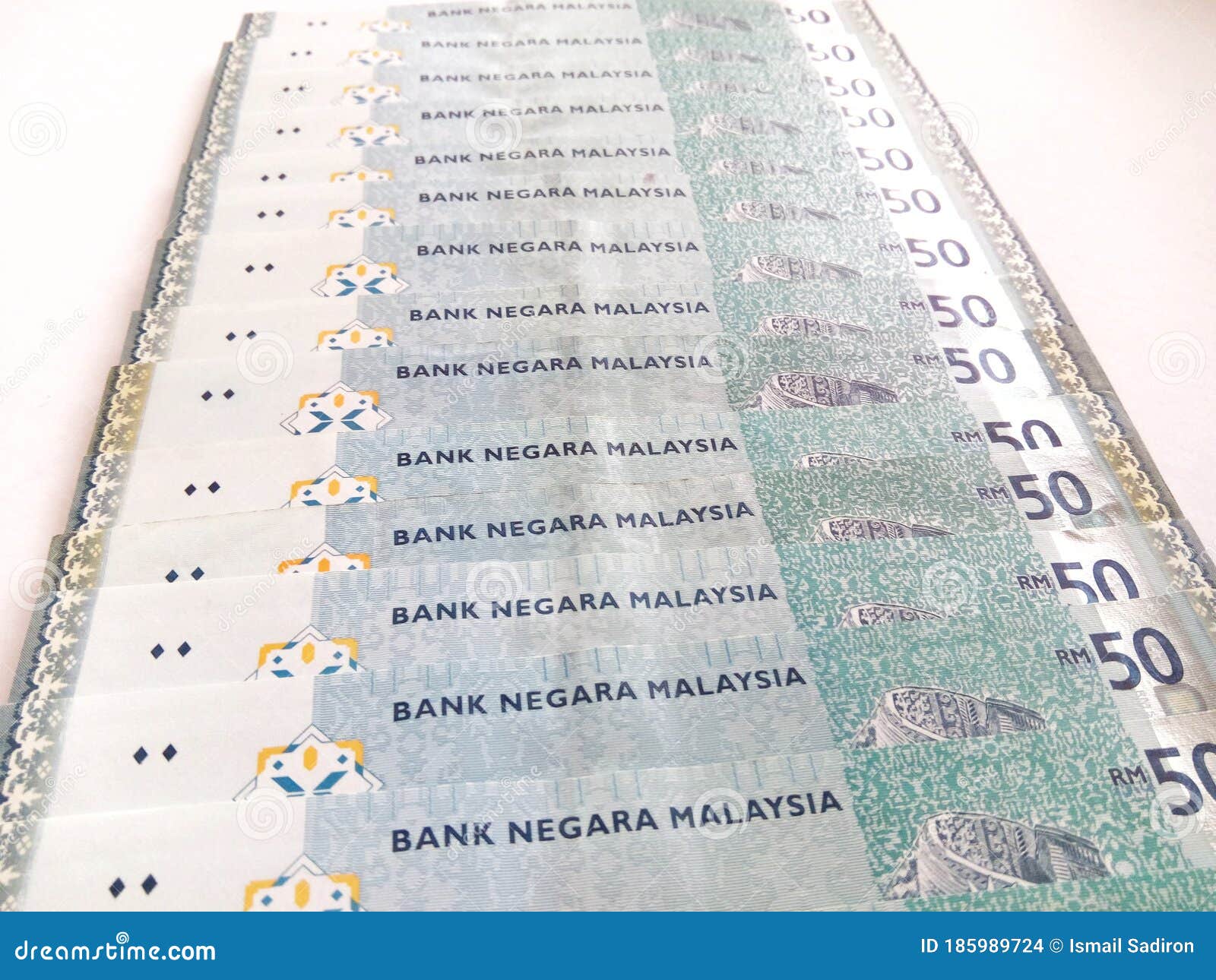 Stacking of 50 Ringgit Malaysia Bank Note Editorial Stock Image - Image ...