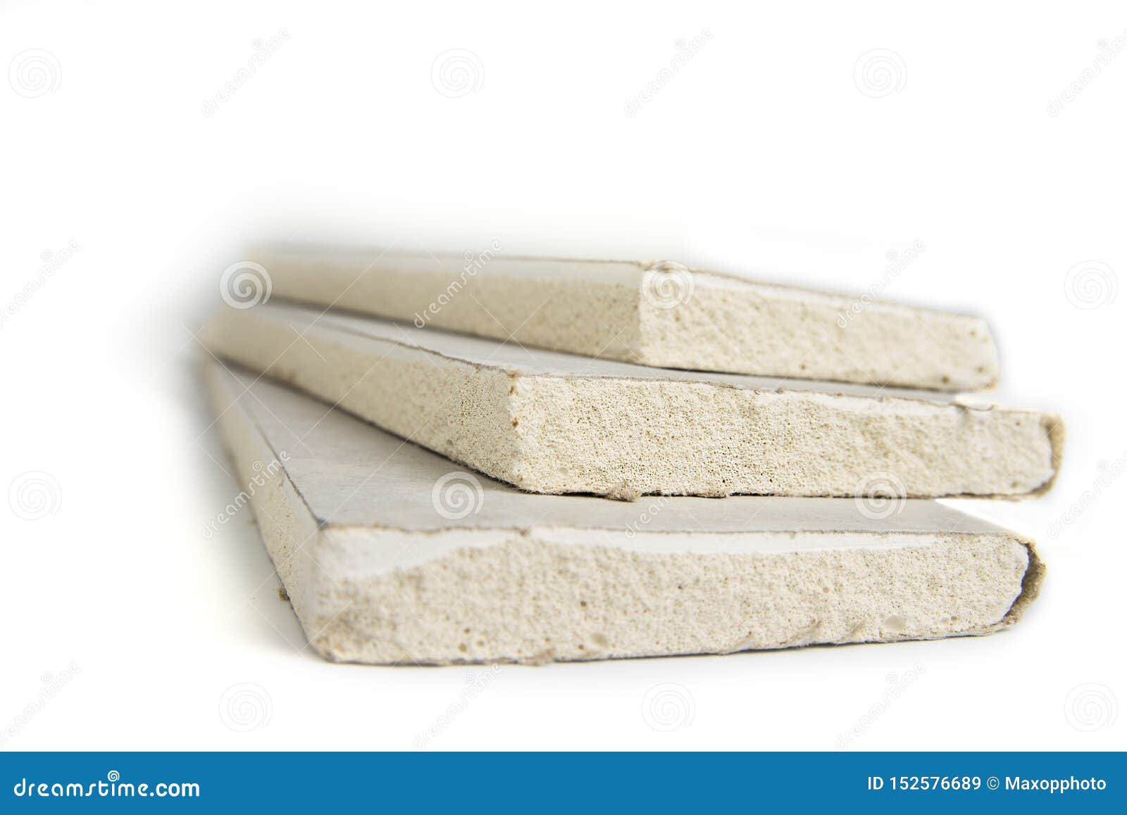 Stacking of White Gypsum Panels, Drywall or Plasterboard Stock Image ...