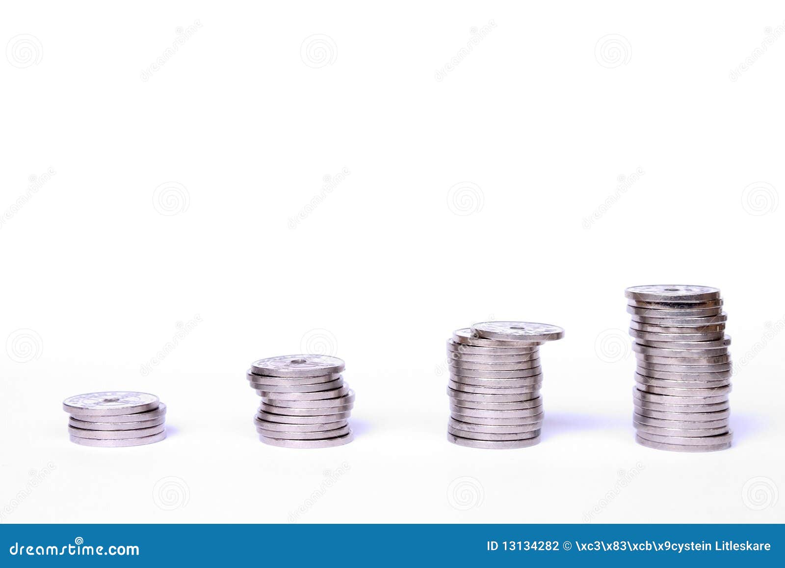 Stacks stock photo. Image of cash, change, account, closeup - 13134282
