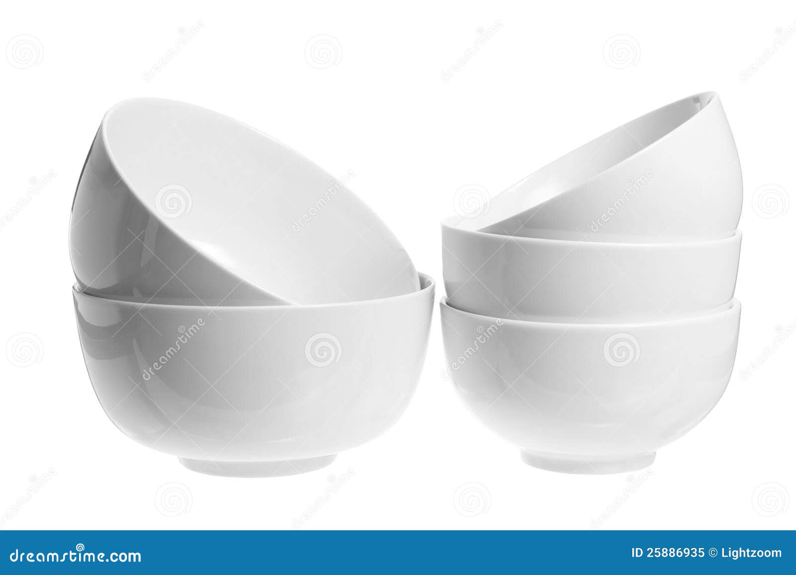 Stacks of Bowls stock image. Image of ceramic, serve - 25886935
