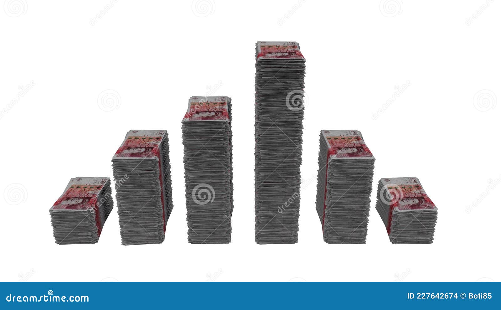 Stacks Of 50 Pound Banknotes Editorial Photo | CartoonDealer.com #67451431