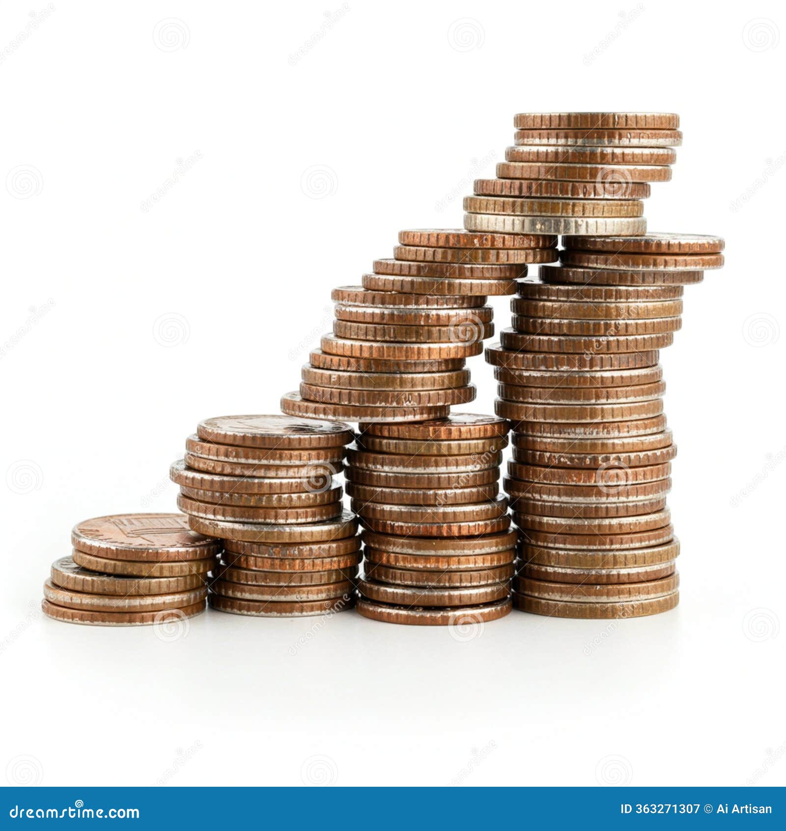 Set Of Colored Coins With Ornament And Symbols Of Ancient Aztec ...