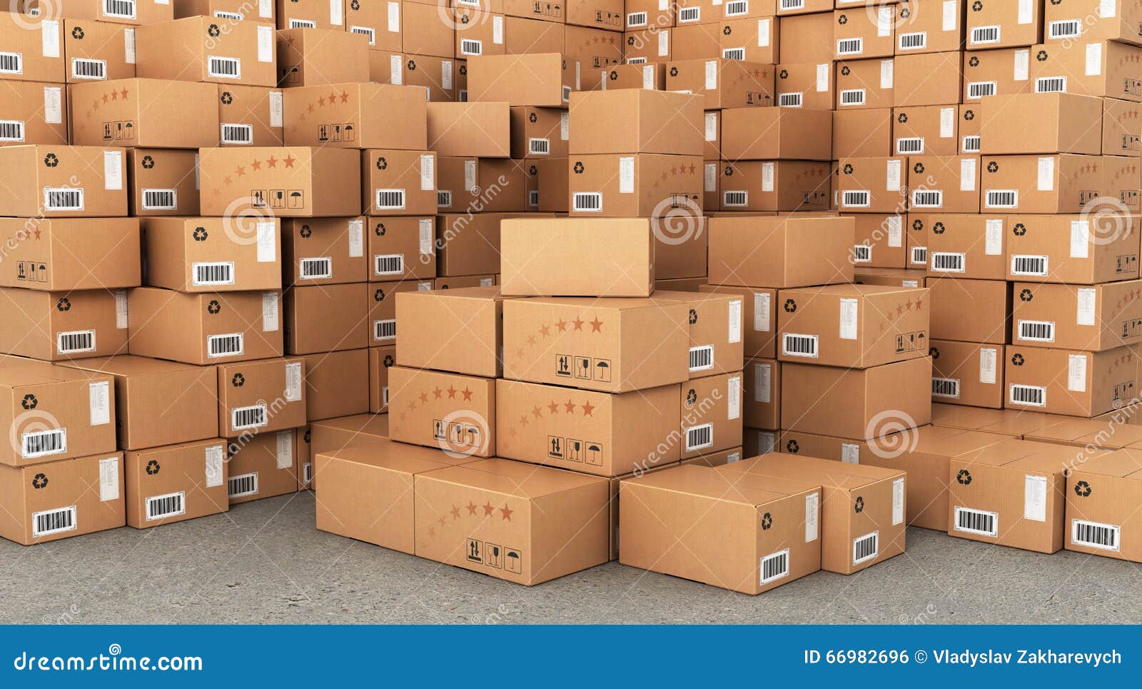 Stacks of Cardboard Boxes stock illustration. Illustration of empty ... Stacks of Cardboard Boxes stock illustration. Illustration of empty ...