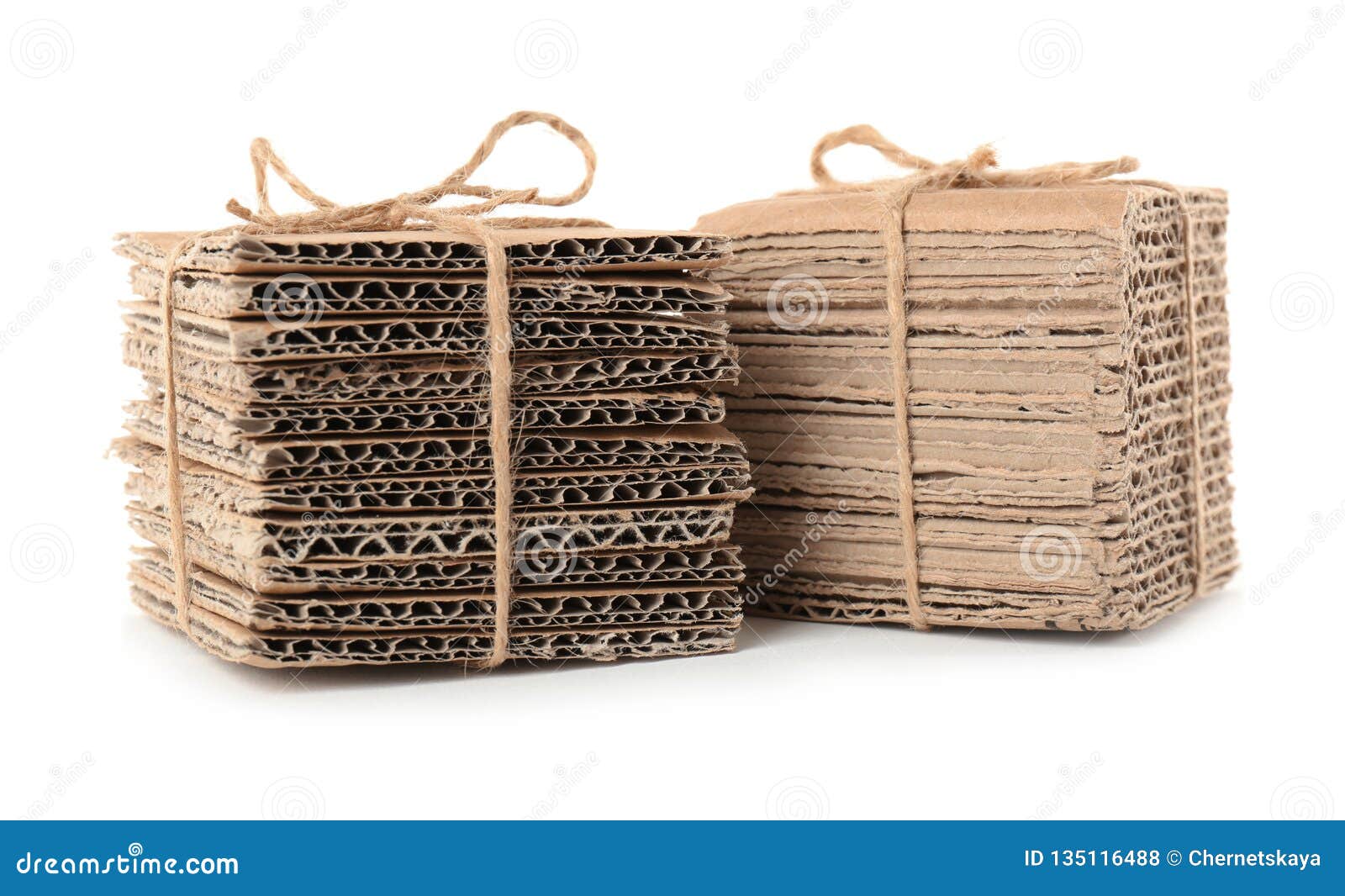 Stacks of Cardboard Pieces on White Background Stock Photo - Image of ...