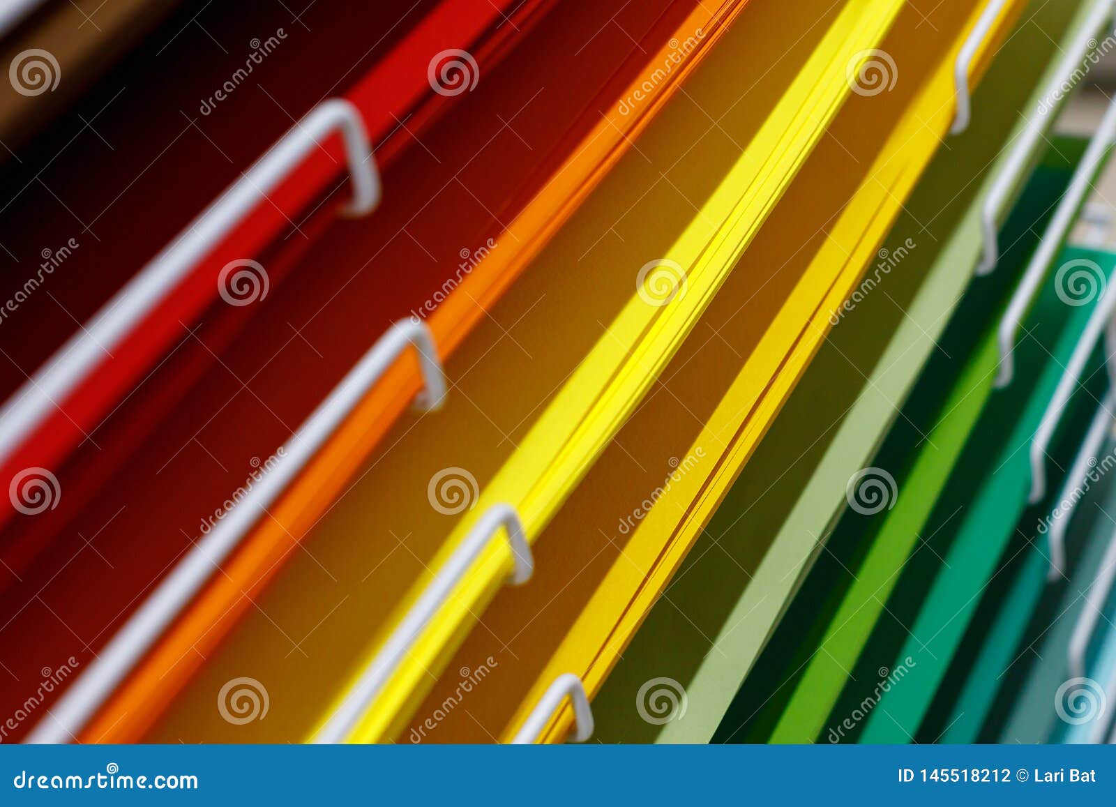 Stacks of Colored Cardboard for Drawing Stock Photo - Image of colorful ...