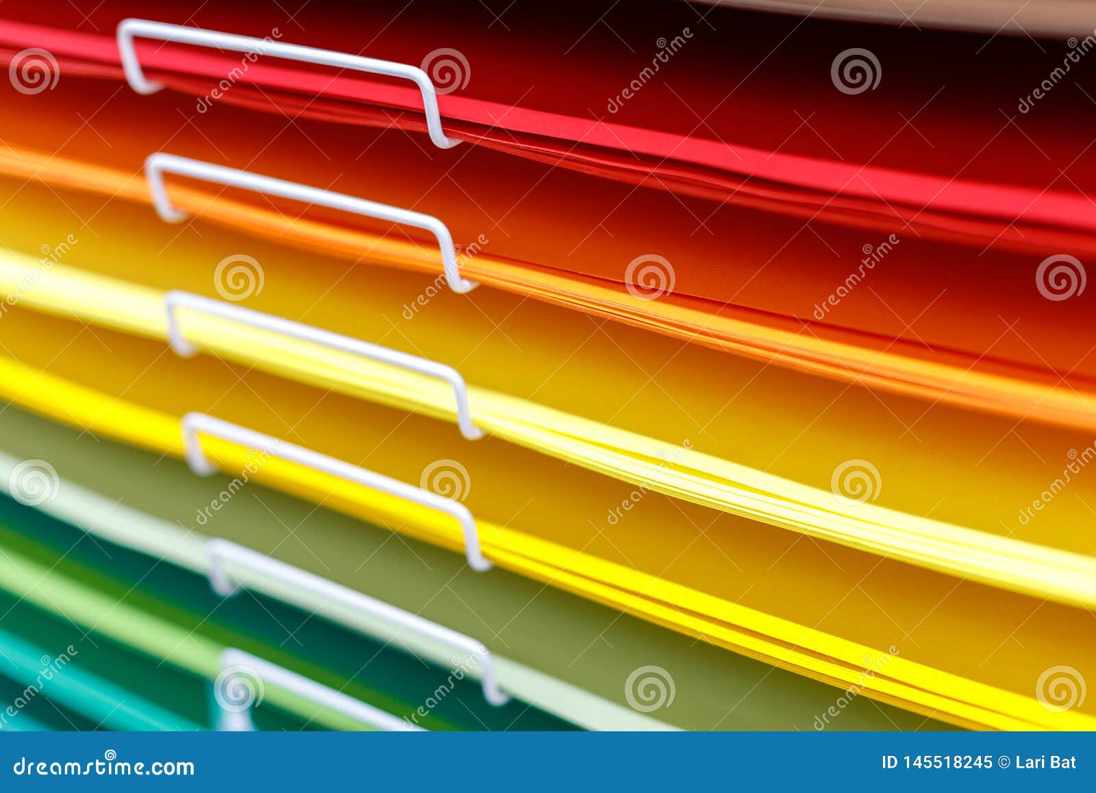 Stacks of Colored Cardboard for Drawing Stock Image - Image of colored ...