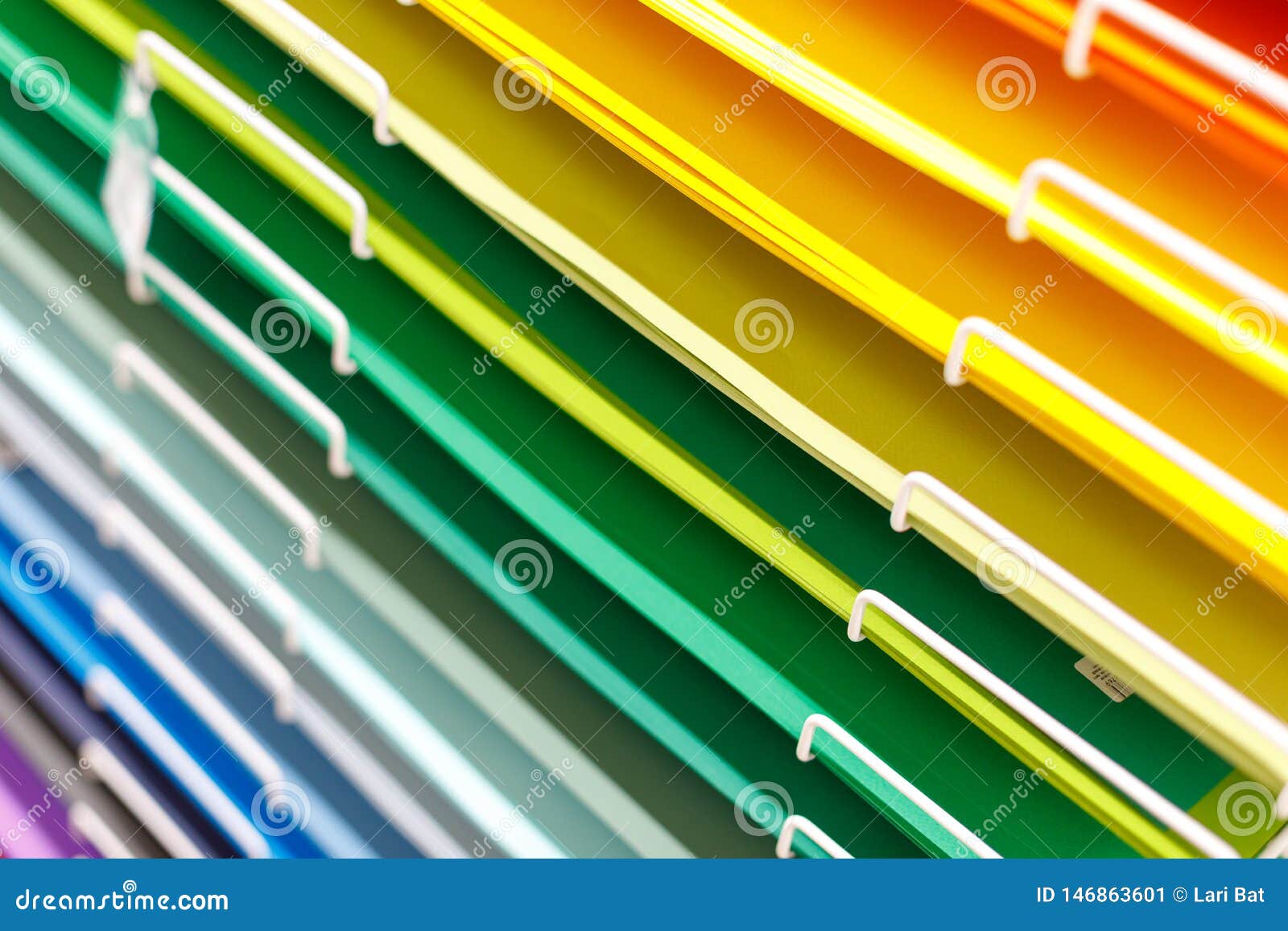 Stacks of Colored Cardboard for Drawing Stock Image - Image of drawing ...
