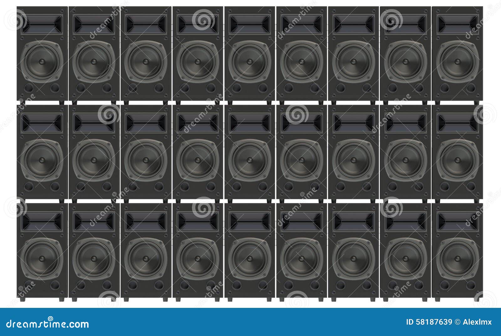 Concert Speaker Stack