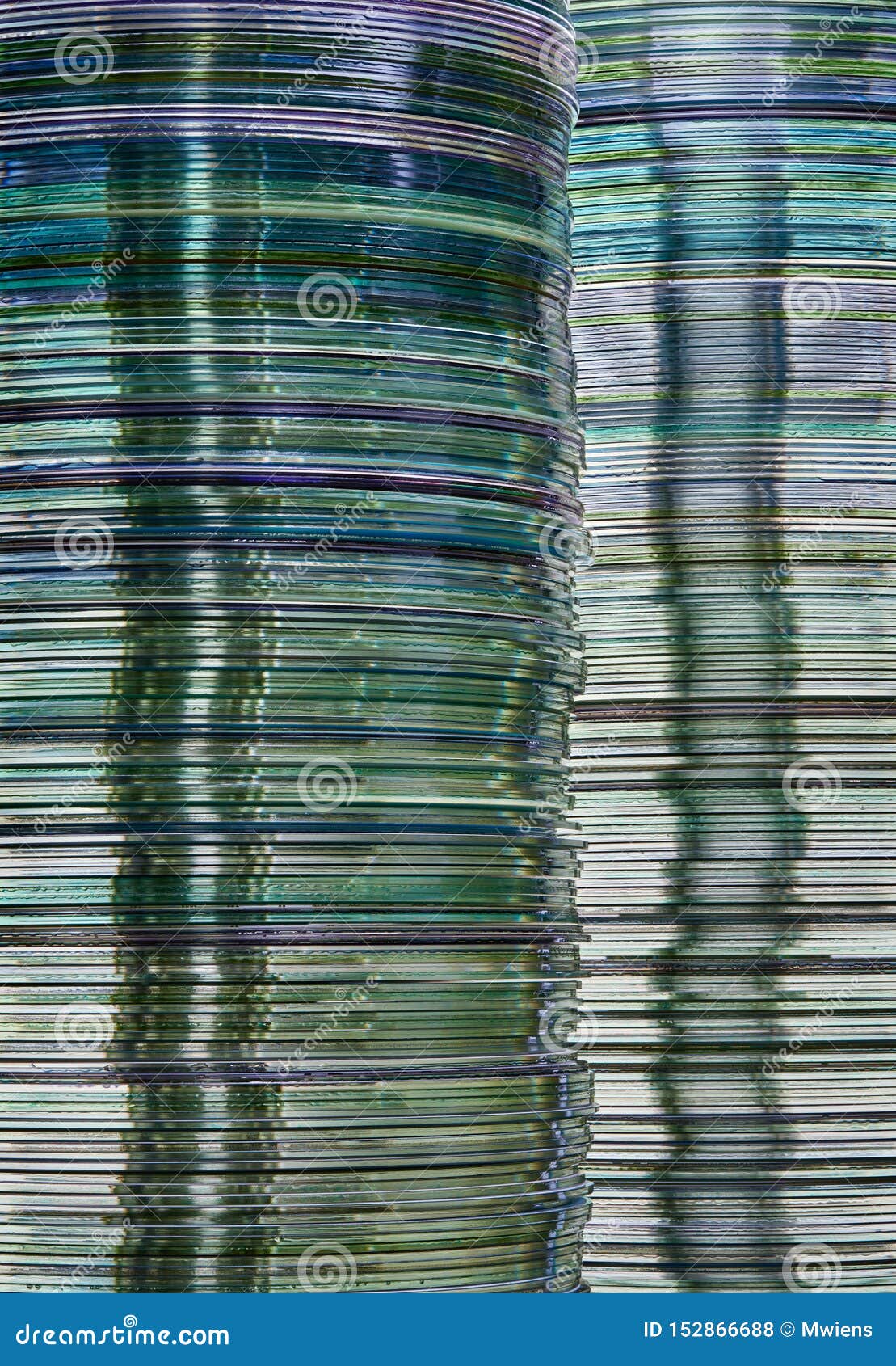 Data Storage Abstract Background Showing Layered Stacks of Translucent ...