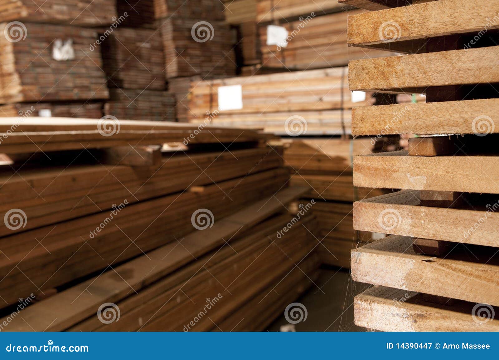 Stacks of hardwood stock image. Image of pine, plank - 14390447