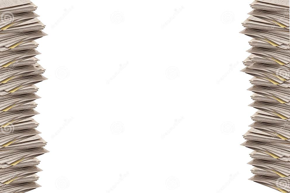 Stacks of Lined Paper Tablets Stock Image - Image of stack, grey: 26008535