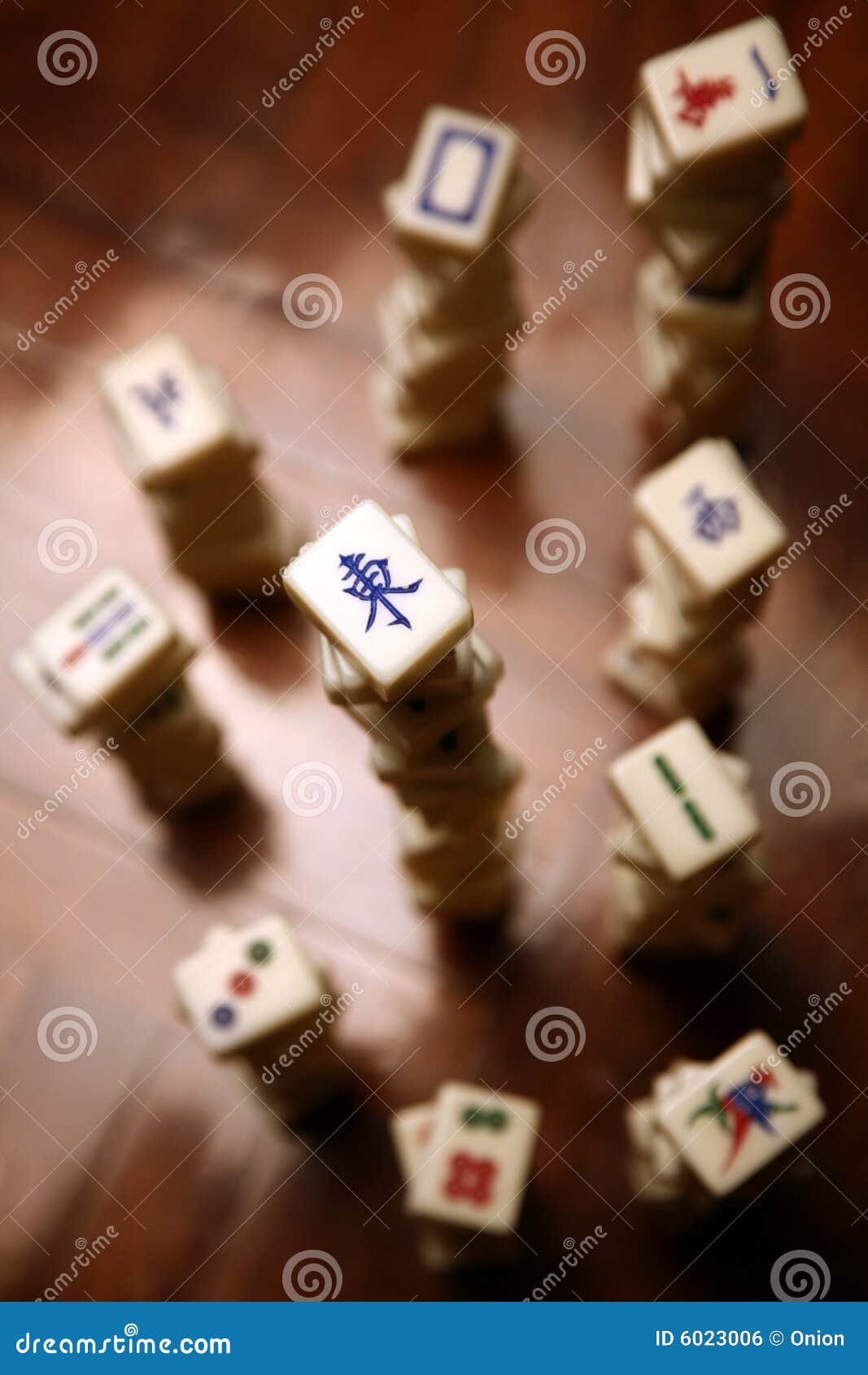 Stacks of mahjong tiles stock photo. Image of betting - 6023006