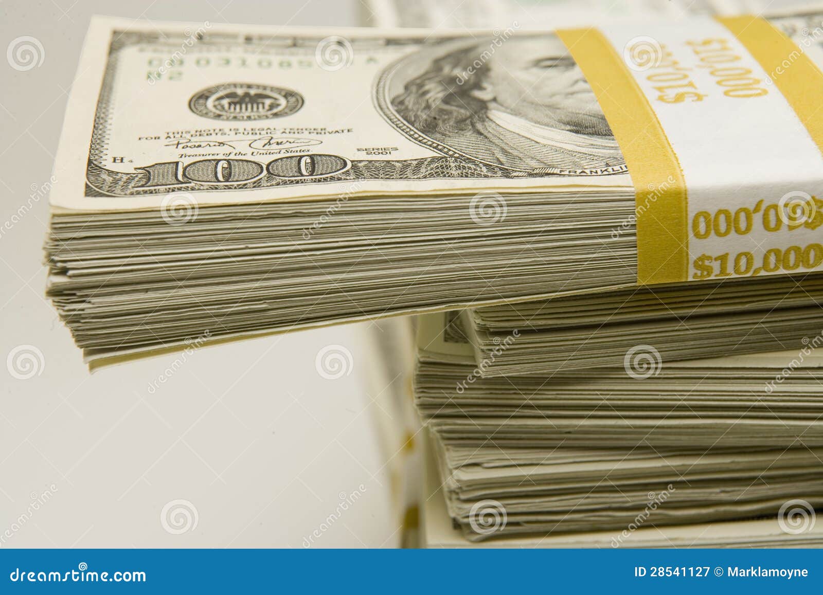 Stacks of Money stock image. Image of money, saving, marketing - 28541127