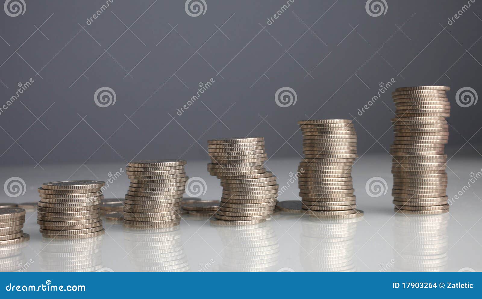 Stacks of money coins stock photo. Image of necessity - 17903264