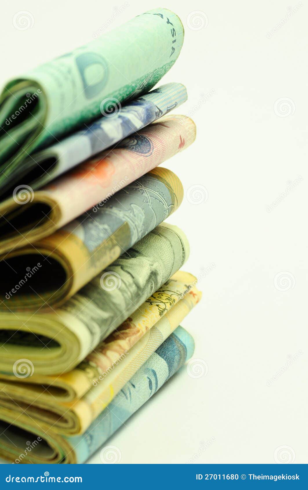 Stacks of Money - macro stock photo. Image of vertical - 27011680