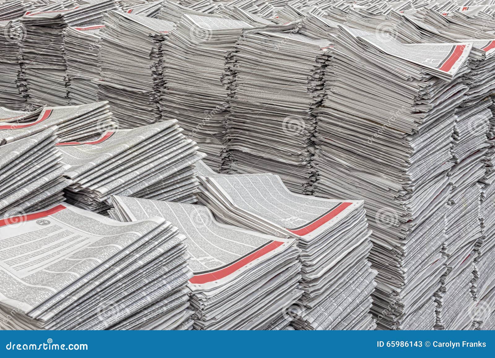 Stacks of newspapers stock image. Image of group, information - 65986143