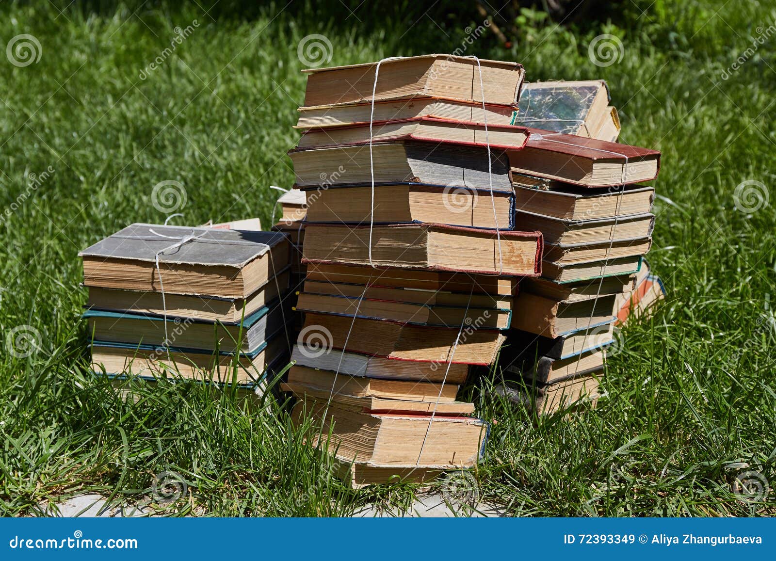 Stacks of old books stock image. Image of wastepaper - 72393349