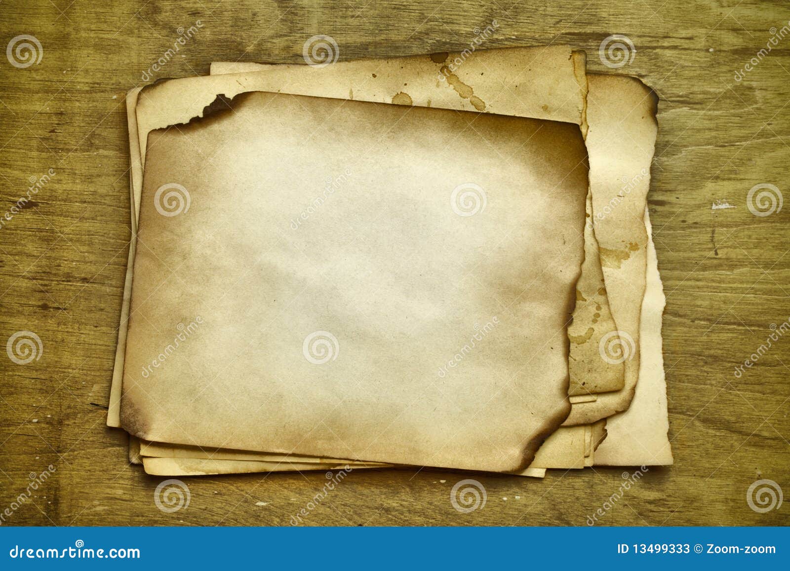 Stacks old papers stock image. Image of material, attached - 13499333