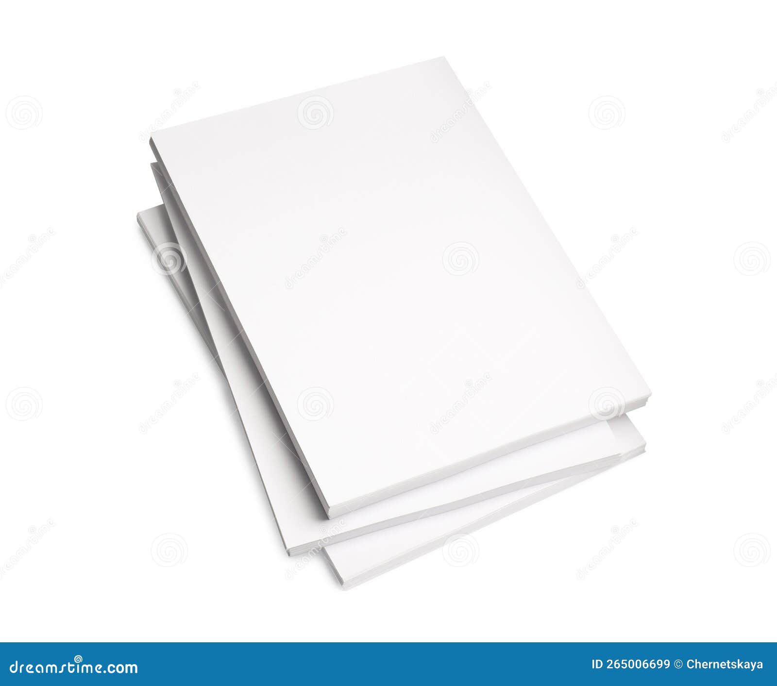 Stacks of Paper Sheets on White Background Stock Image - Image of ...