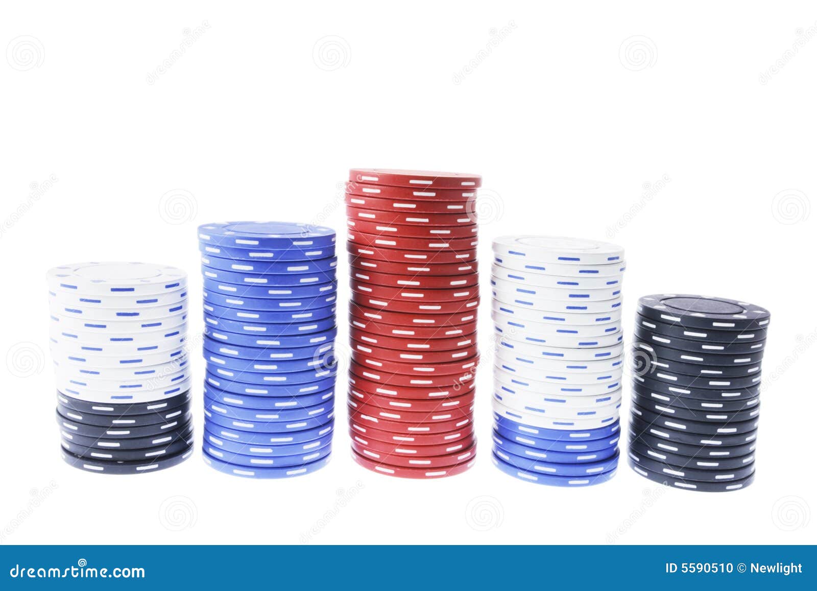 Stacks of Poker Chips stock photo. Image of windfall, still - 5590510