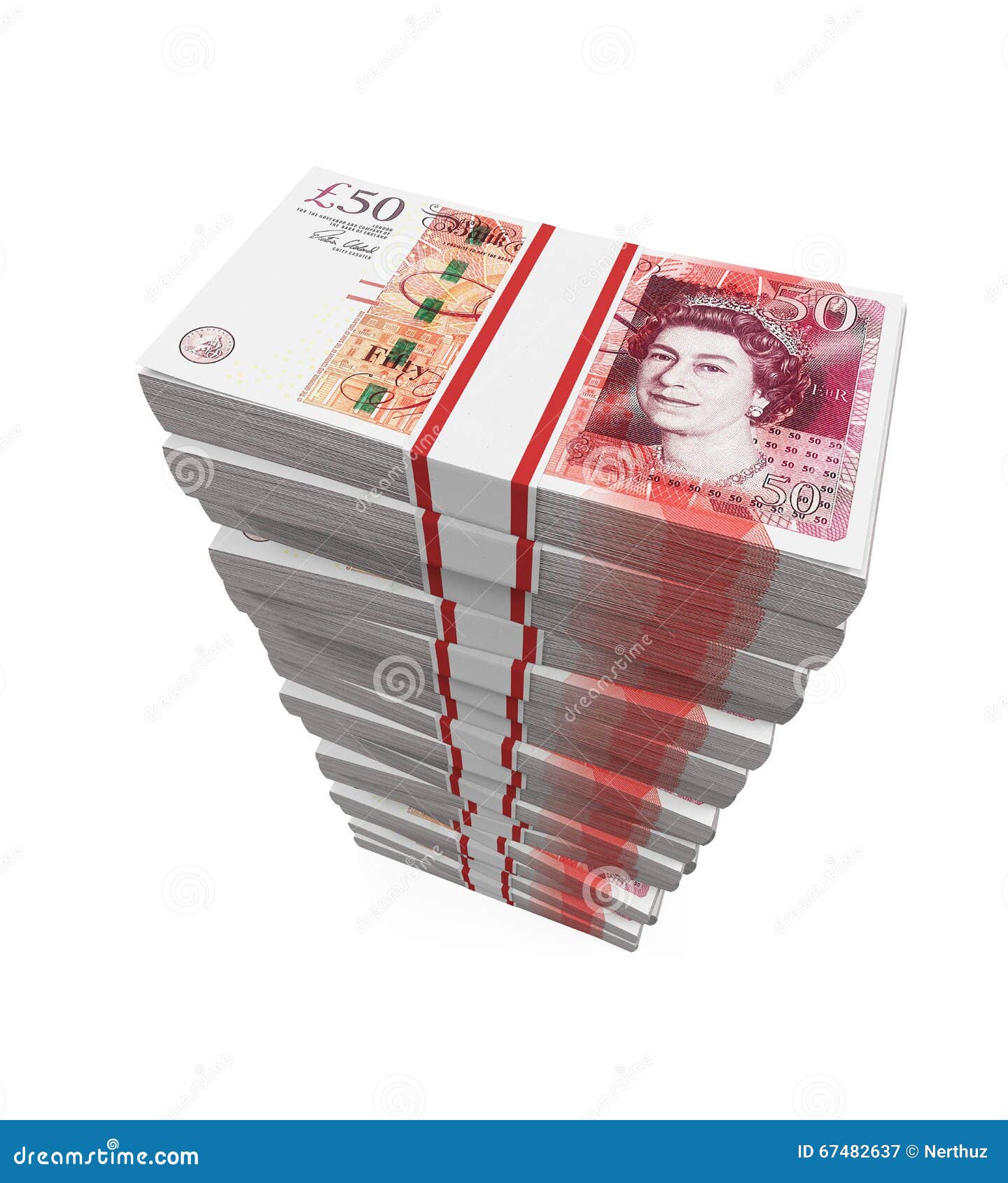 Stacks Of 50 Pound Banknotes Editorial Photo | CartoonDealer.com #67451431