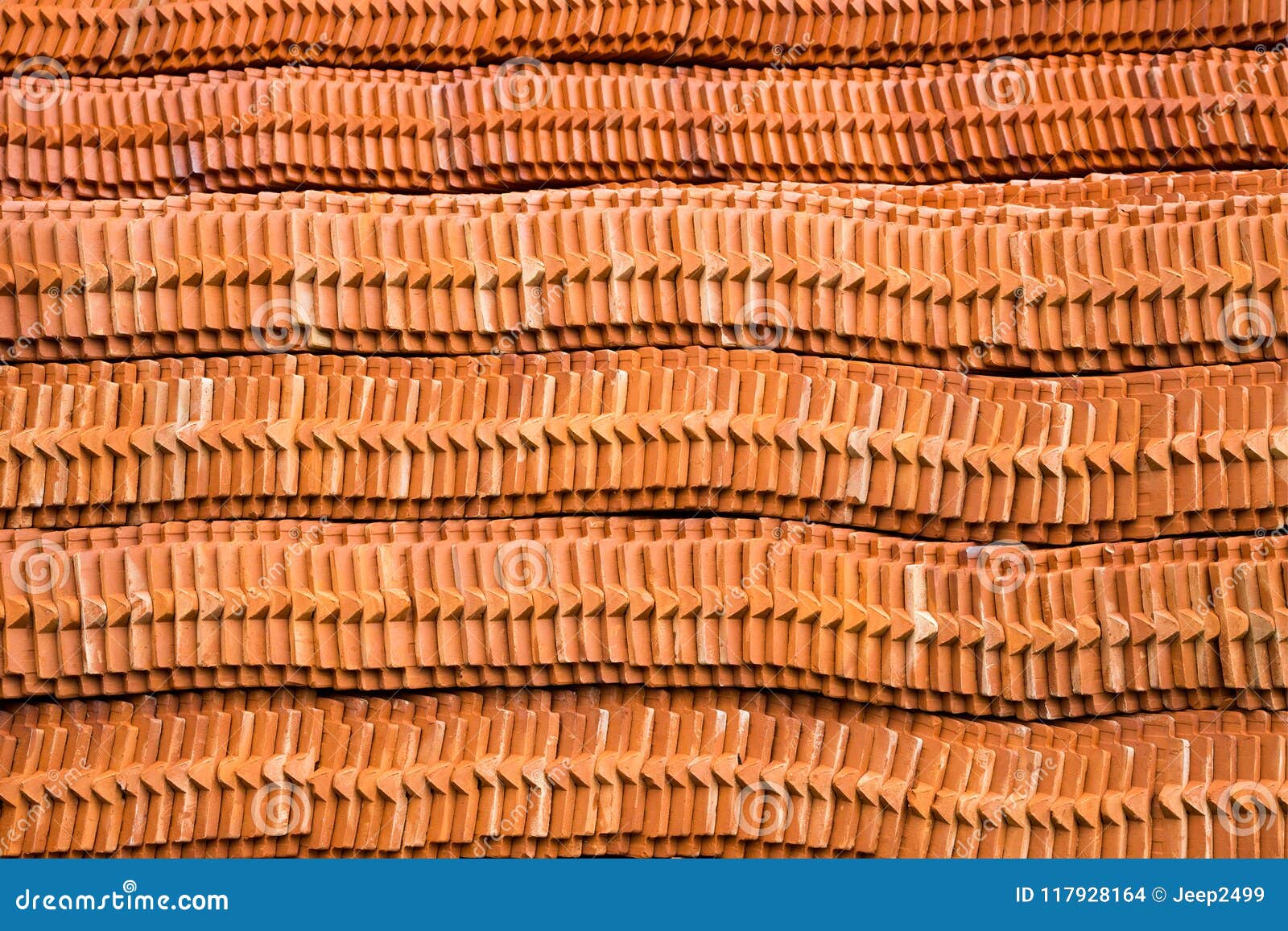 Stacks of Roof Tiles and Patterns. Stock Photo - Image of backgrounds ...