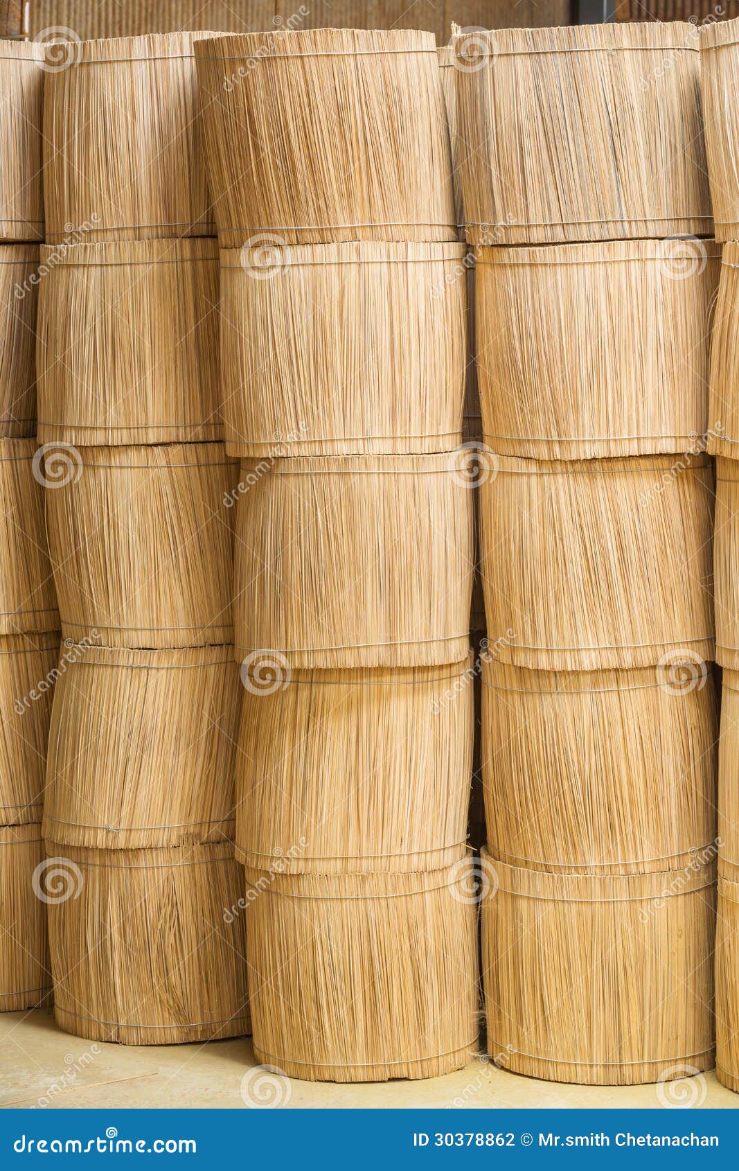 Stacks of Wood Sticks Bundle Stock Photo - Image of natural, bamboo ...