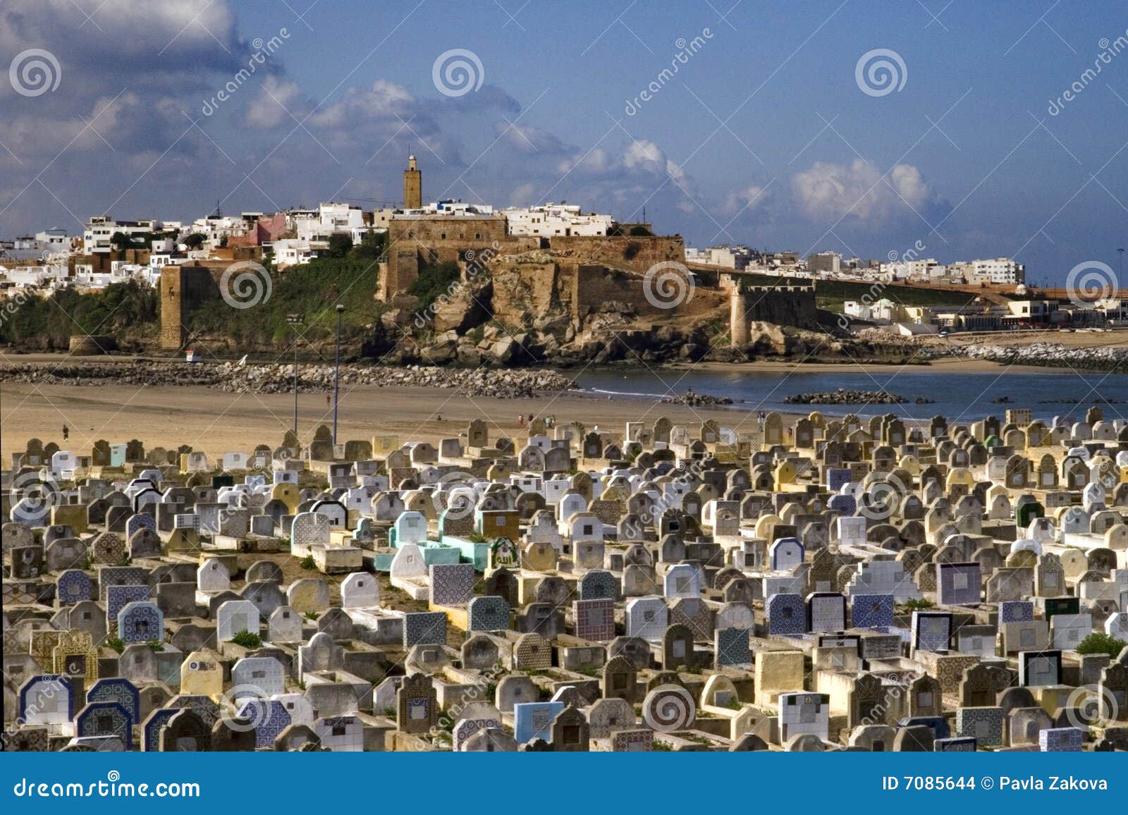 Stad van Rabat, Marokko redactionele stock afbeelding. Image of ...