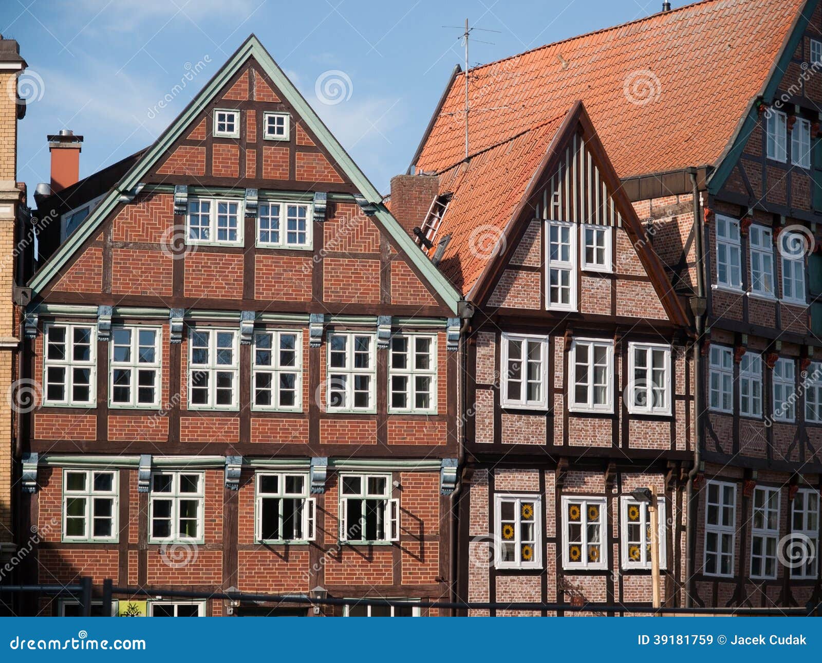 Stade,Germany stock image. Image of brick, window, beautiful - 39181759