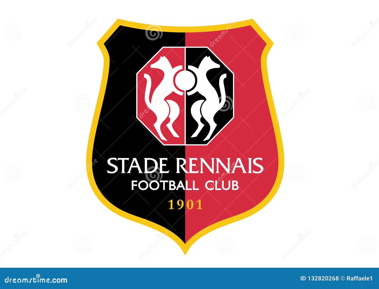 Stade Rennais FC Logo Vector Foto de archivo editorial - Ilustración de ...