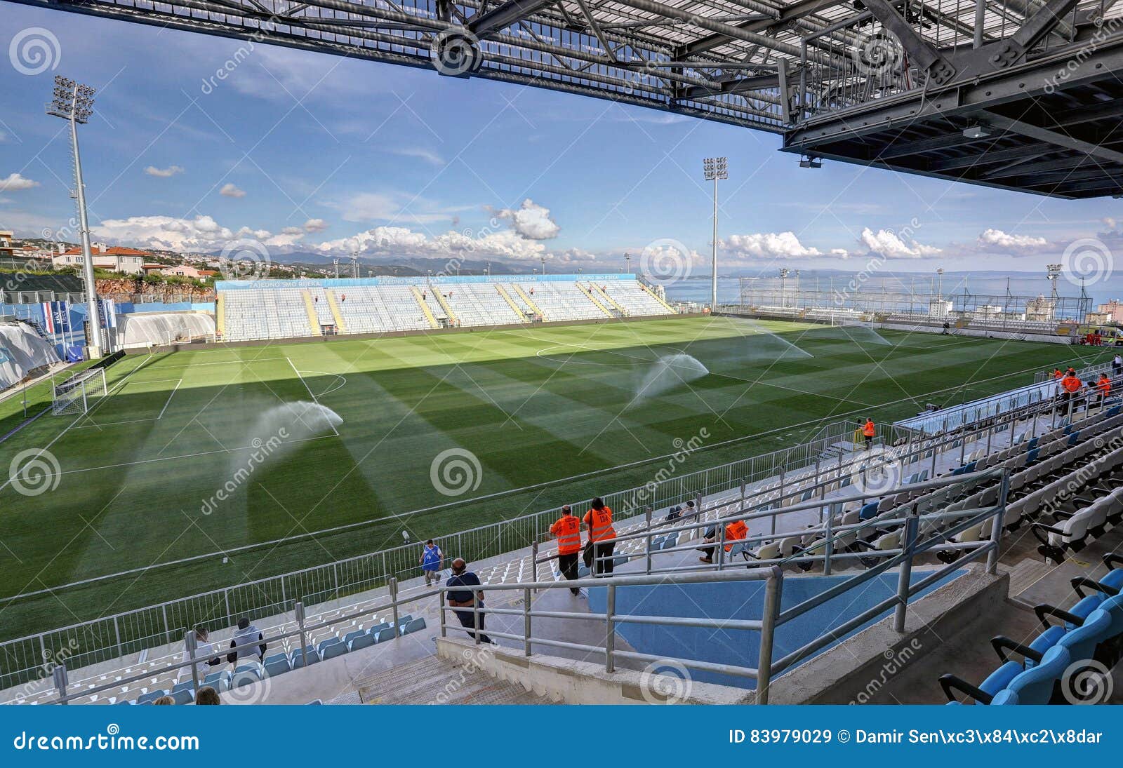 Stade Rujevica image stock éditorial. Image du football - 83979029