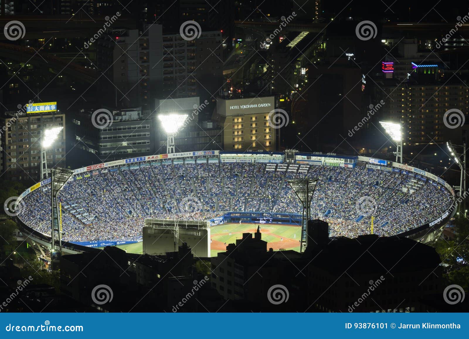 Stadio Di Baseball Di Yokohama Fotografia Editoriale - Immagine di ...