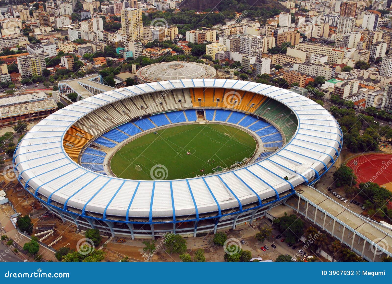 Stadio di Maracana fotografia stock. Immagine di brasiliano - 3907932