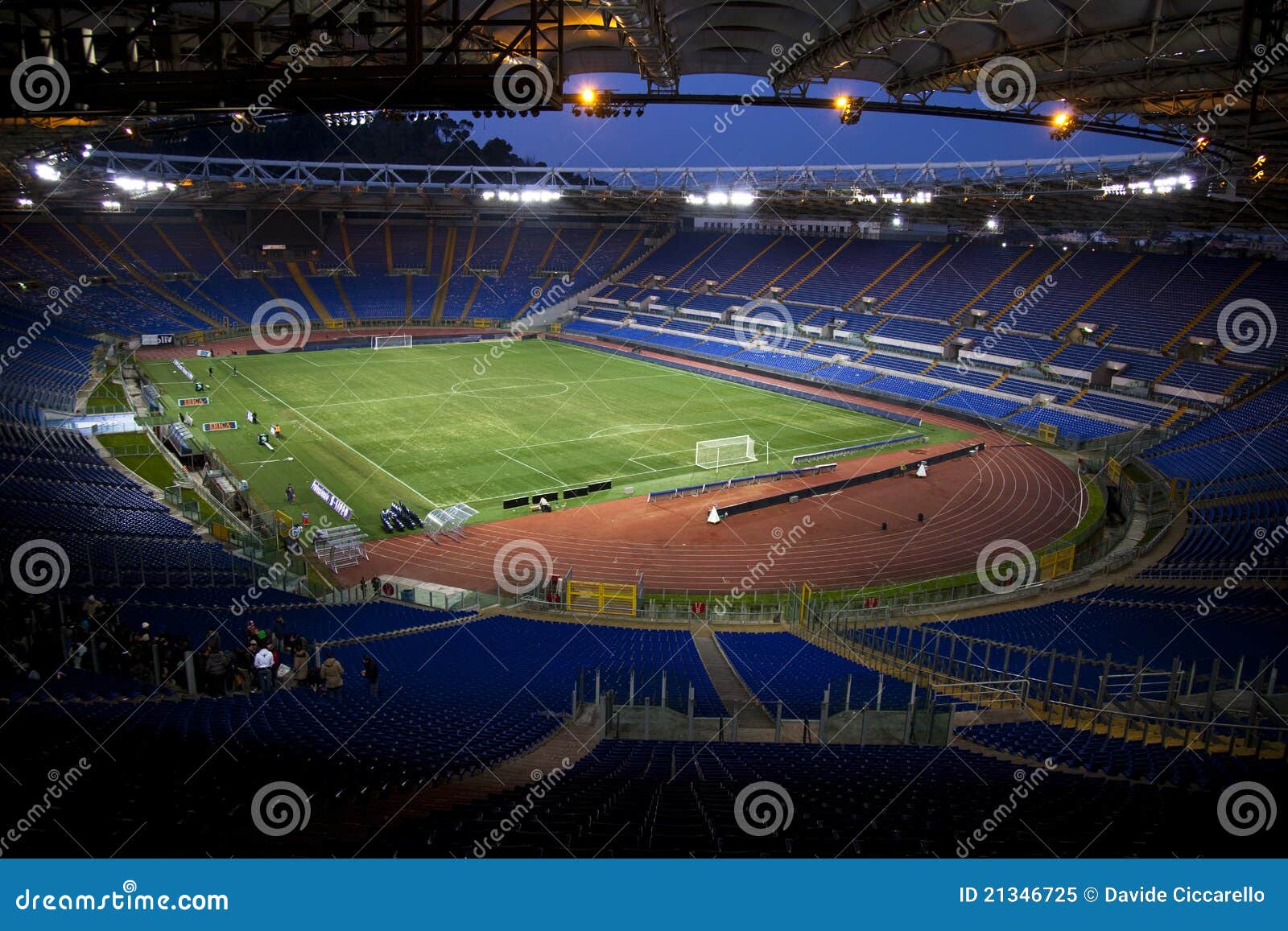 Stadio olimpico, Rome editorial image. Image of totti - 21346725