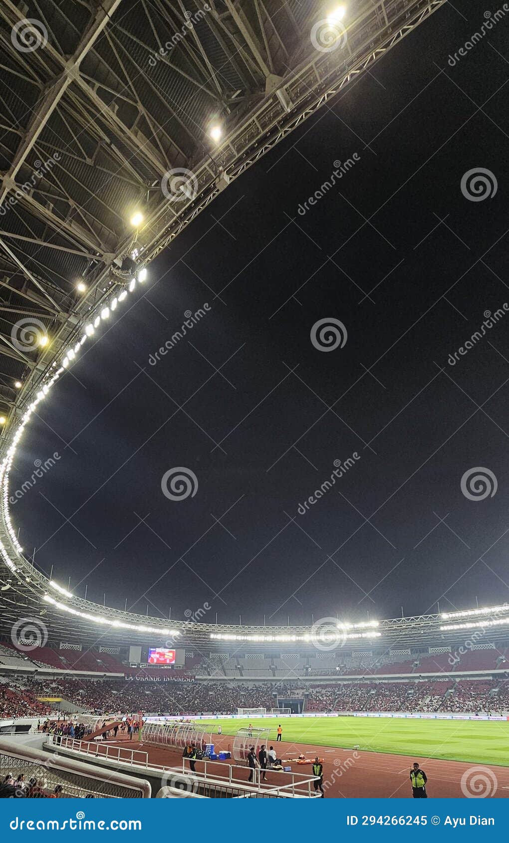 Stadion GBK editorial image. Image of karno, gelora - 294266245