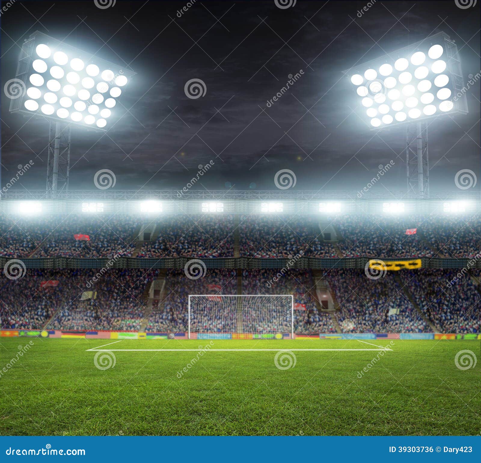 Stadion mit Fans stockfoto. Bild von masse, konkurrenz - 39303736